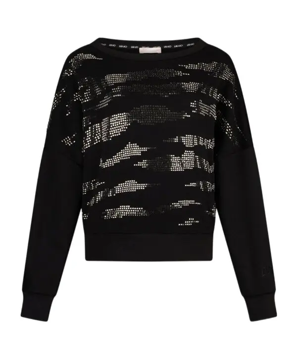 Liu Jo Embellished Crewneck Sweatshirt