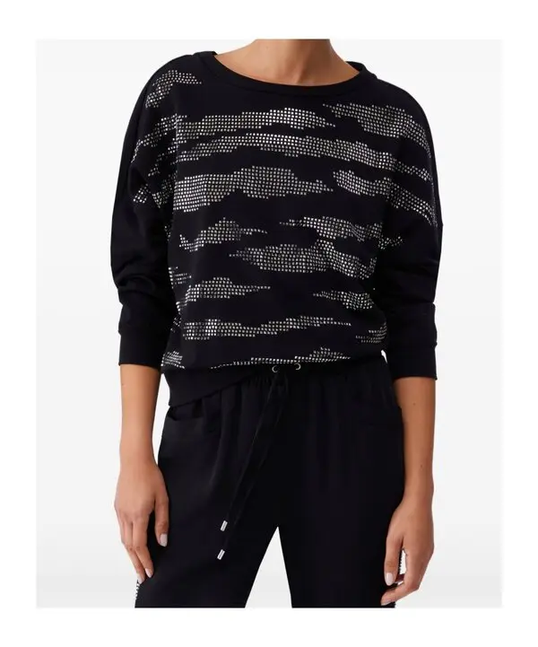Liu Jo Embellished Crewneck Sweatshirt