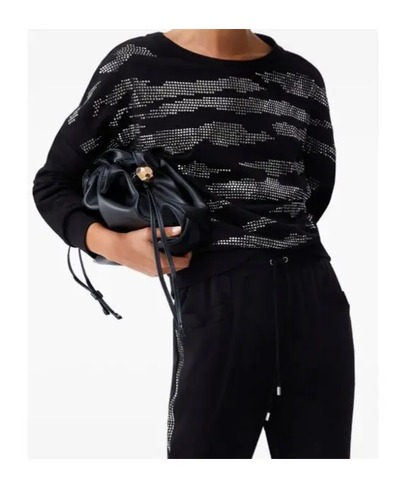 Liu Jo Embellished Crewneck Sweatshirt