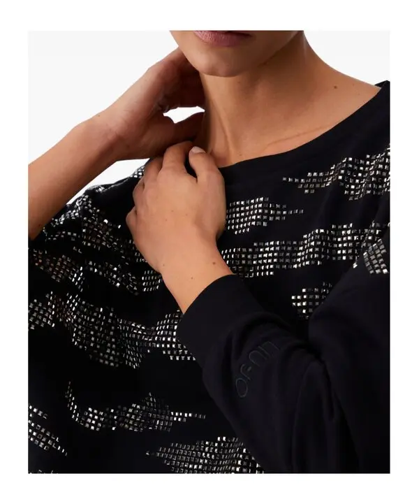 Liu Jo Embellished Crewneck Sweatshirt