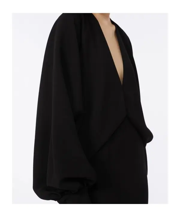 Max Mara V-neck Midi Dress