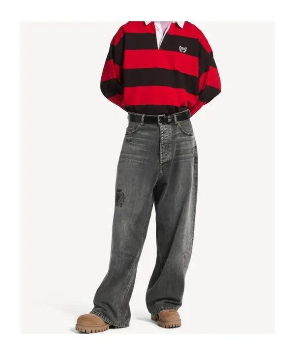 Balenciaga Tattoo Baggy Jeans