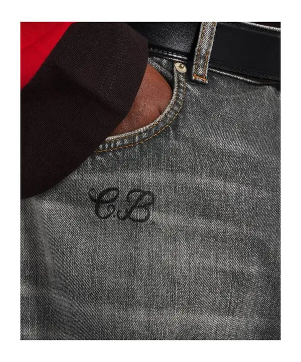 Balenciaga Tattoo Baggy Jeans