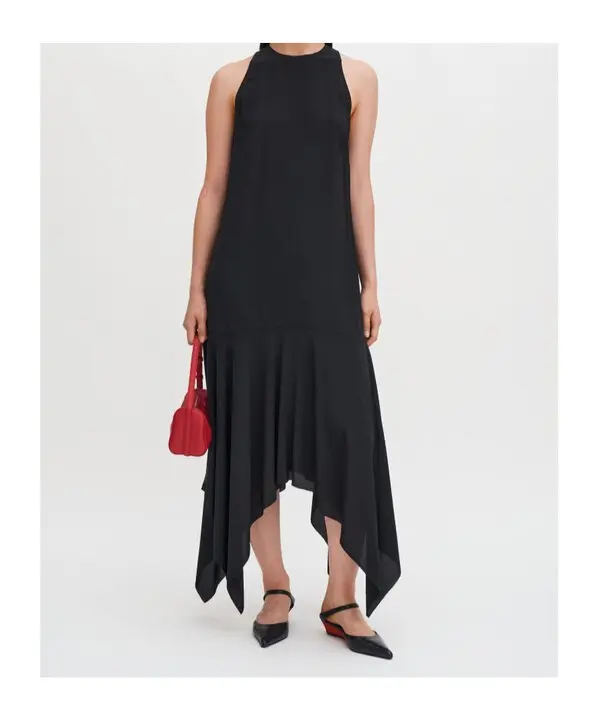 Filippa K Sleeveless Asymmetrical Hem Dress