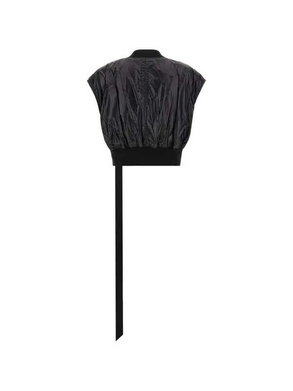 Rick Owens Tatlin Bomber Vest - Black
