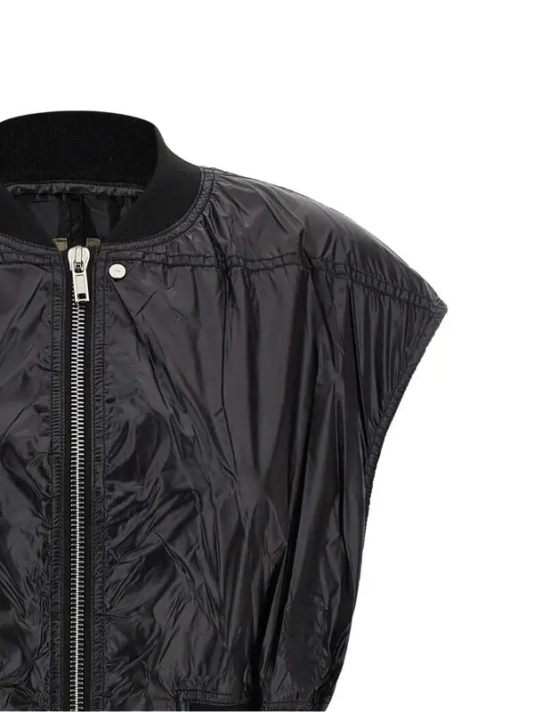 Rick Owens Tatlin Bomber Vest - Black