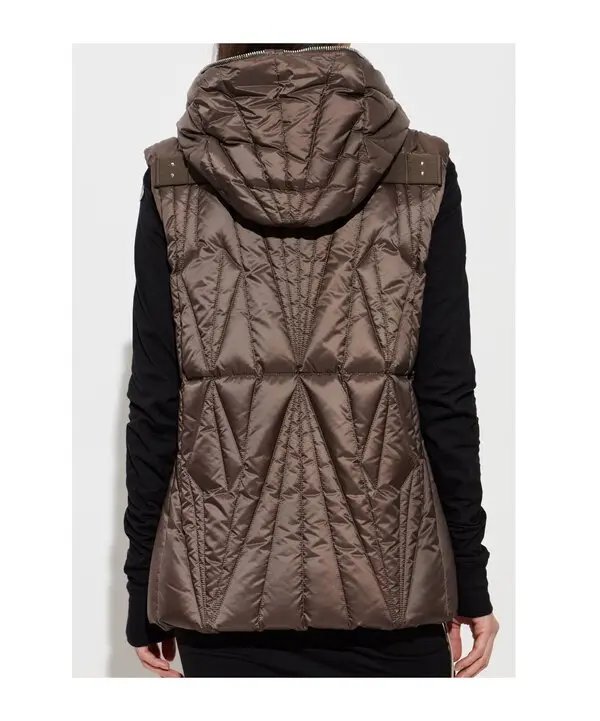 Moncler Hooded Quilted Vest