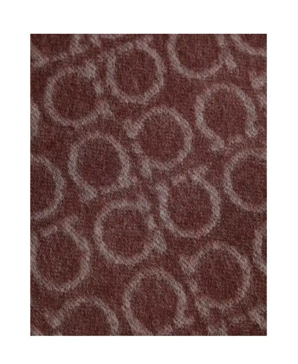 FERRAGAMO Logo Scarf - Red