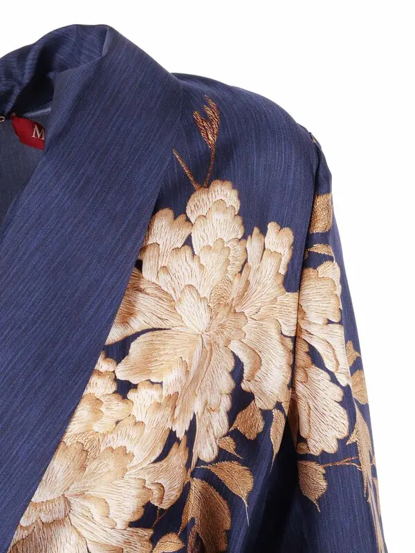 Max Mara Floral Print Belted Tunic