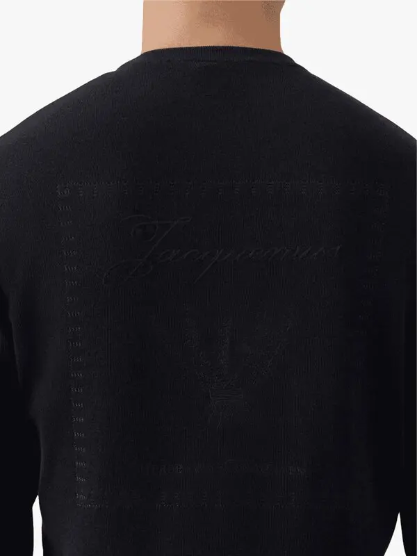 Jacquemus Crew Neck Long-sleeved Sweatshirt