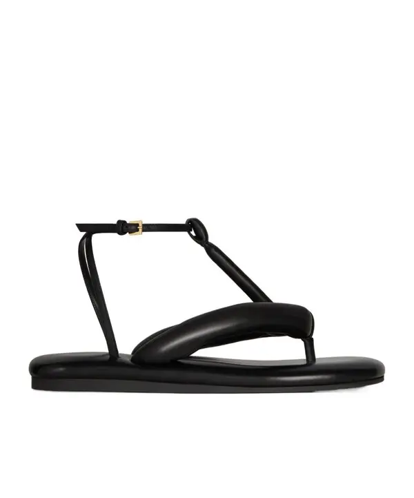 Givenchy Boudoir Padded Flat Sandals - Black