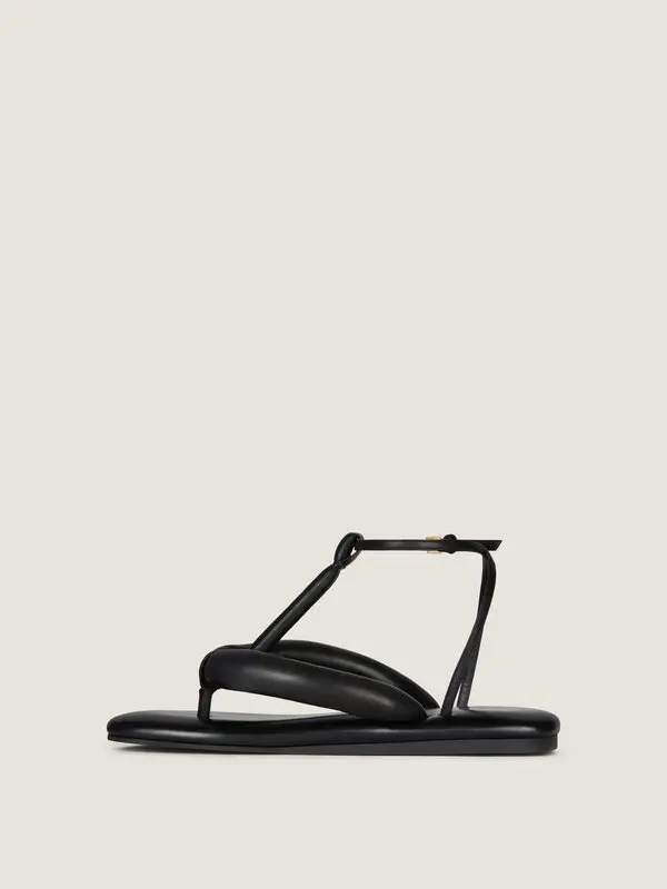 Givenchy Boudoir Padded Flat Sandals - Black