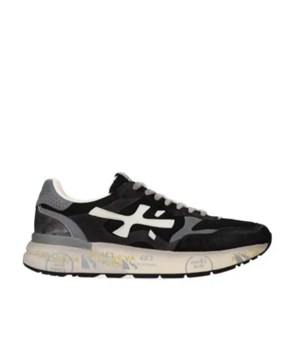 Premiata Mick 8119 Lace-up Sneakers - Black