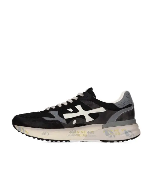 Premiata Mick 8119 Lace-up Sneakers - Black