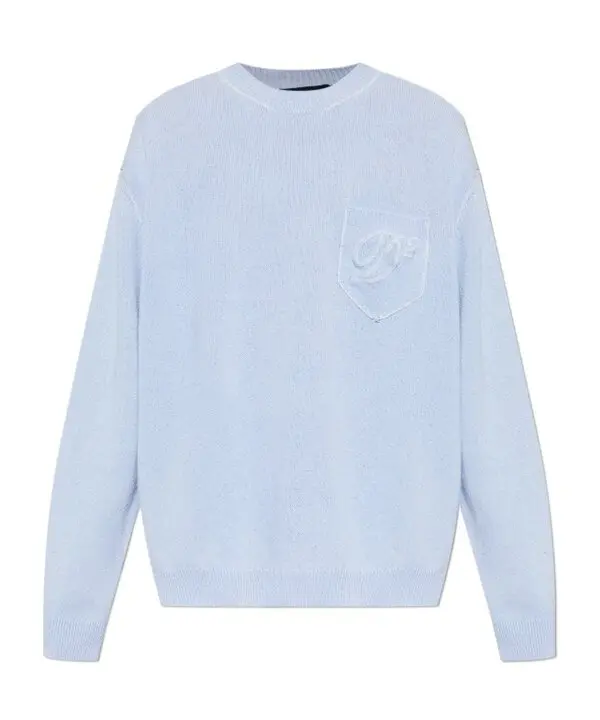 Dsquared2 Pocket Knitted Sweater - Blue