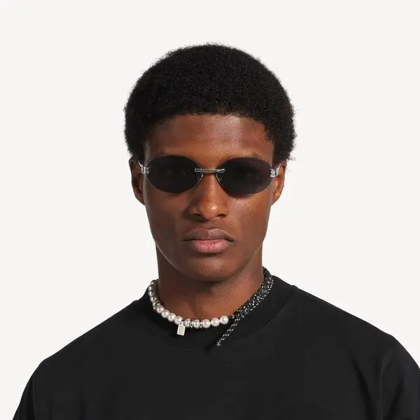 Balenciaga Gossip Oval Af Sunglasses