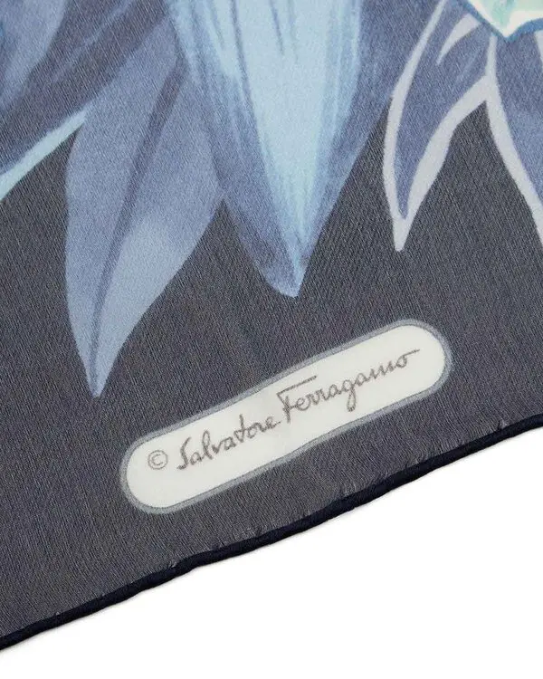 FERRAGAMO Logo Printed Scarf