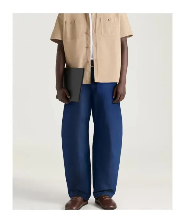 Givenchy Couture Stamp Print Jeans - Blue