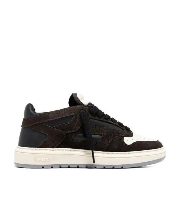 REPRESENT Raptor Panelled Lace-up Sneakers - Black