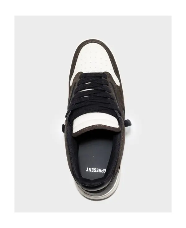 REPRESENT Raptor Panelled Lace-up Sneakers - Black