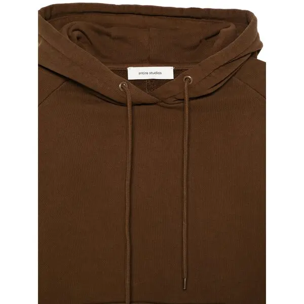 ENTIRE STUDIOS Cotton Hoodie - Brown