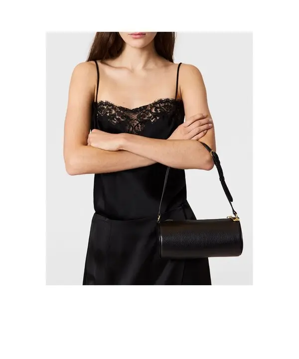Stella McCartney Logo Bowling Shoulder Bag - Black