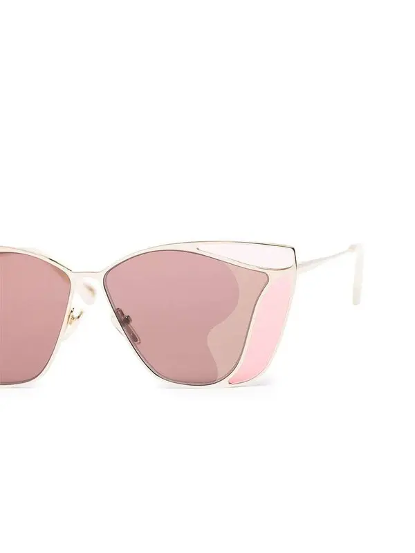 Chloé Gemma Oversized Frame Sunglasses