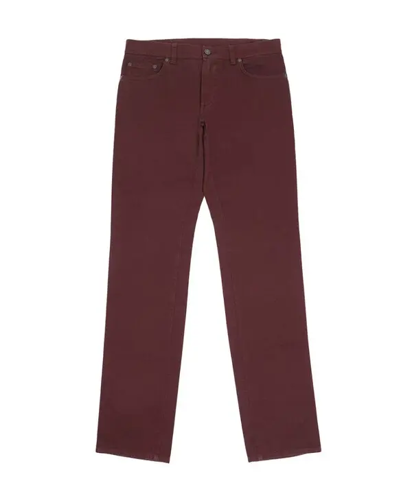 FERRAGAMO Straight Jeans - Red