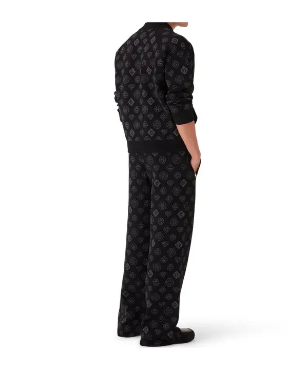 Casablanca Monogram Jacquard Trousers