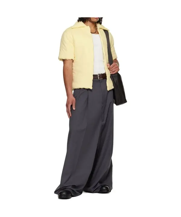 LU'U DAN Thick Collared Shirt