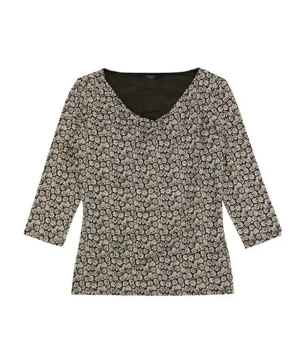 Max Mara V-neck Printed T-shirt