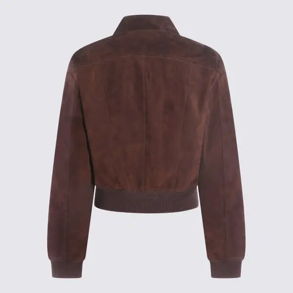 TOM FORD Zip-pocket Suede Jacket