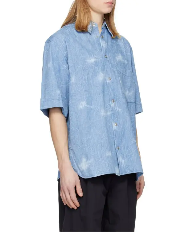 Isabel Marant Étoile Tabilio Short-sleeve Shirt - Blue