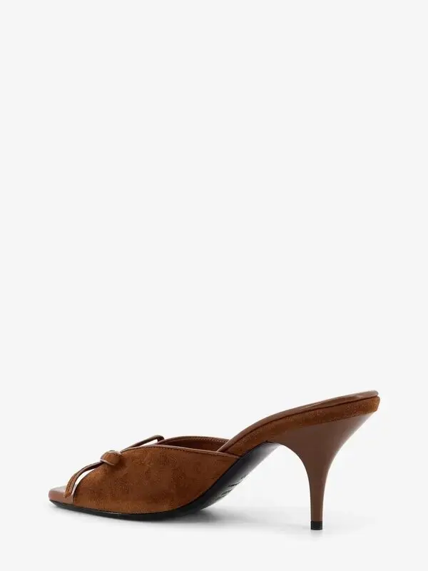 Miu Miu Open-toe High-heeled Sandals With Bow Embellishment