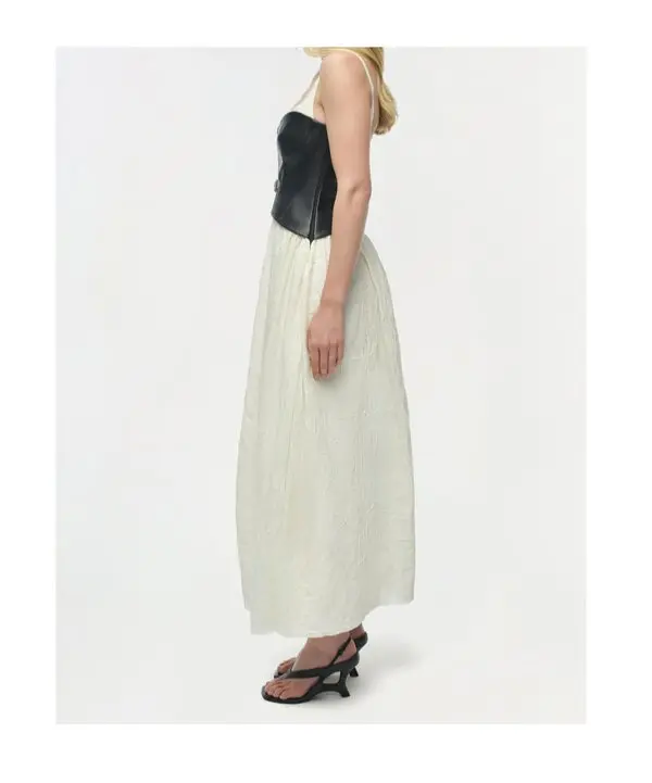 Simkhai Cortland Belted Bustier Midi Dress
