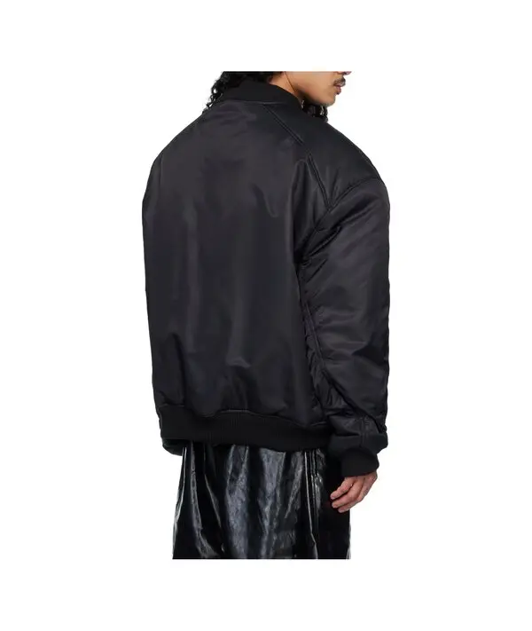 LU'U DAN Ribbed Knit Pullover - Black