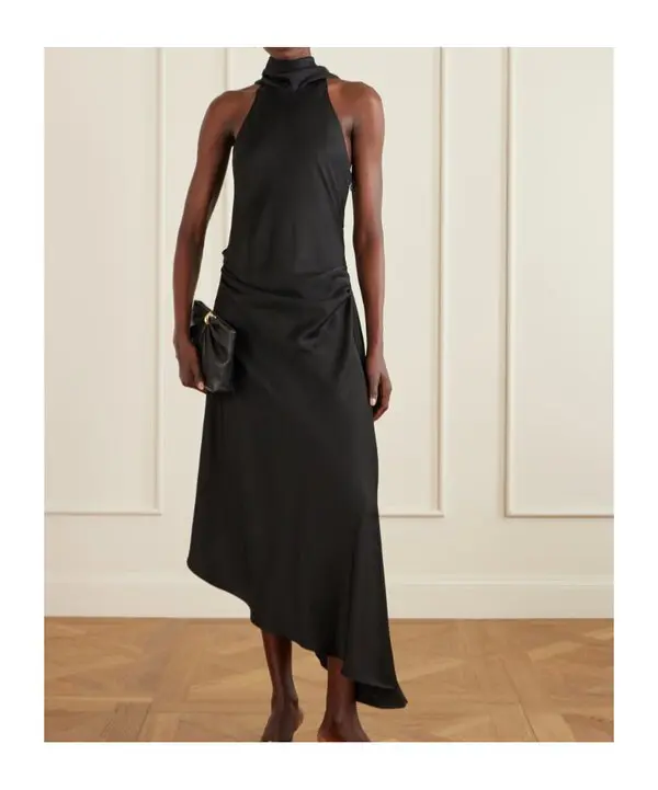 Simkhai Monica Asymmetrical Midi Dress
