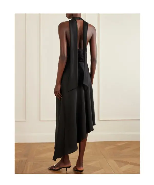 Simkhai Monica Asymmetrical Midi Dress