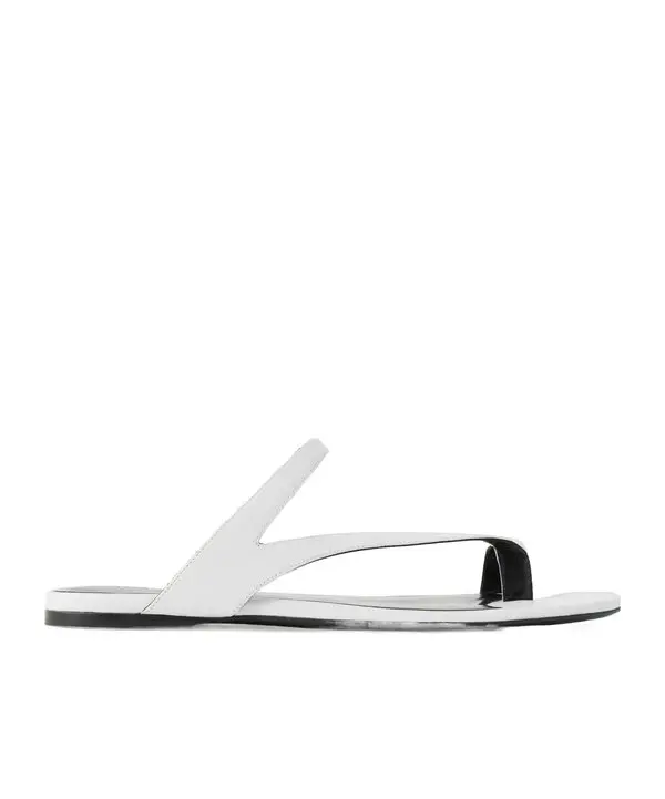 Khaite Leather Sandals