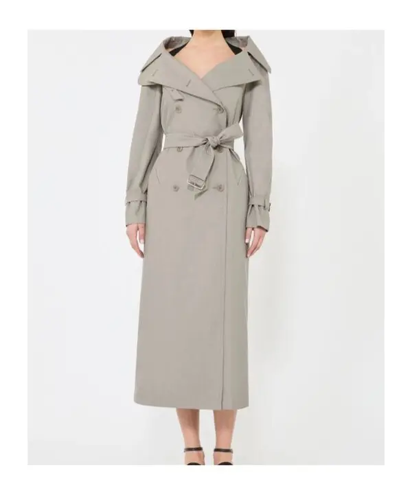 Max Mara Double-breasted Belted Trench Coat