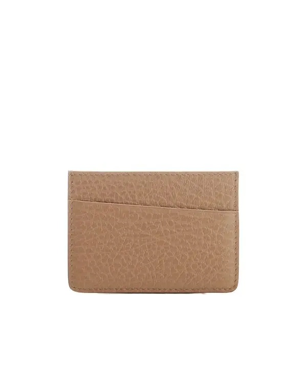 MAISON MARGIELA Four-stitch Detailed Cardholder - Brown