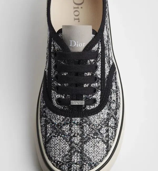 Dior Saltwind Lace-up Low-top Sneakers - Black