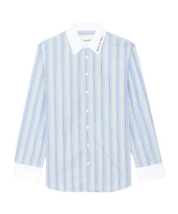 Zadig&Voltaire Striped Cuff Shirt - Sixtine