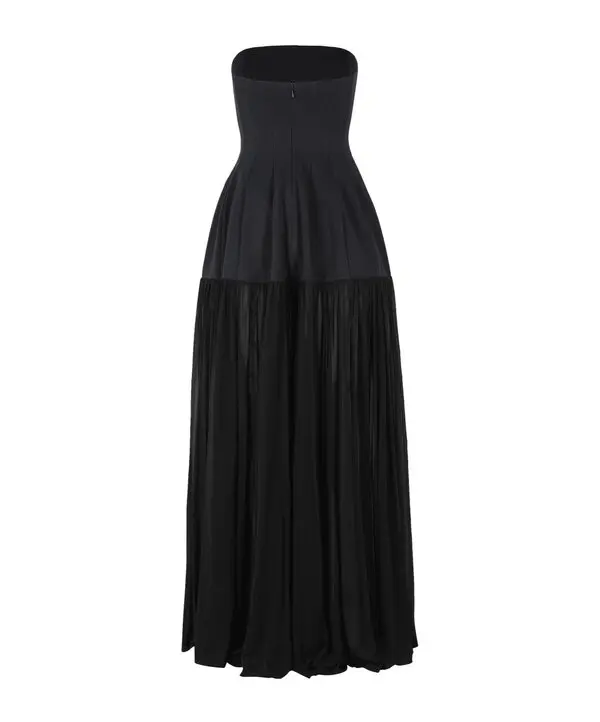 Simkhai Sandrine Strapless Maxi Dress