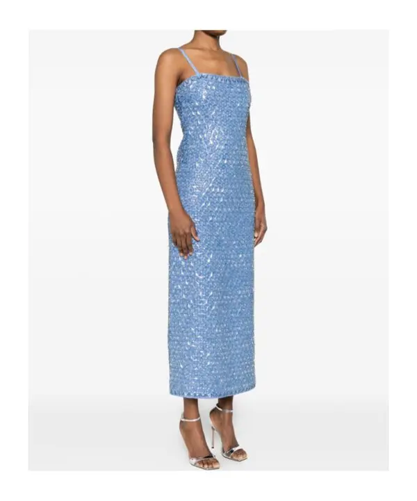 Simkhai Vanessa Embellished Midi Dress