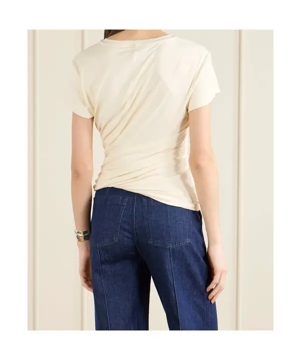 Magda Butrym Side Knot Draped T-shirt