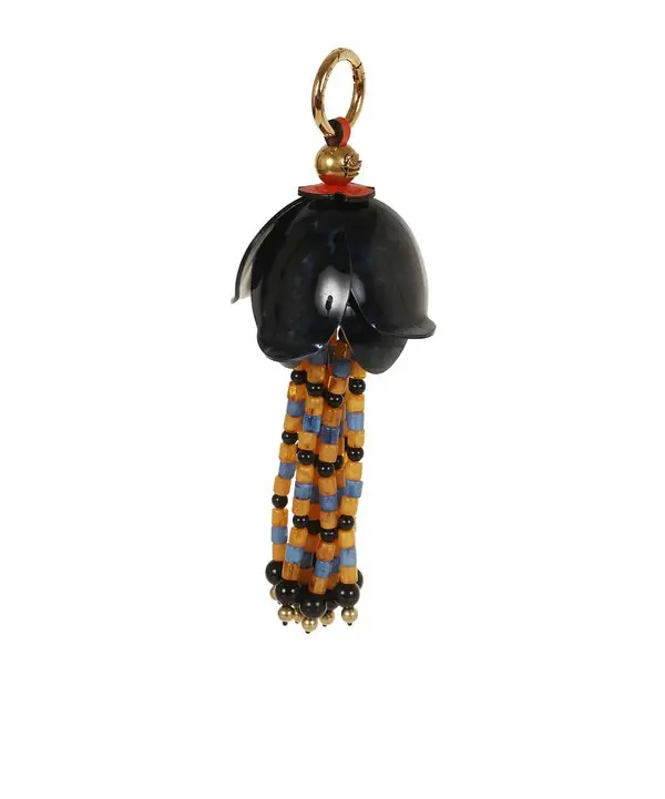 Etro Logo Engraved Embellished Keyring