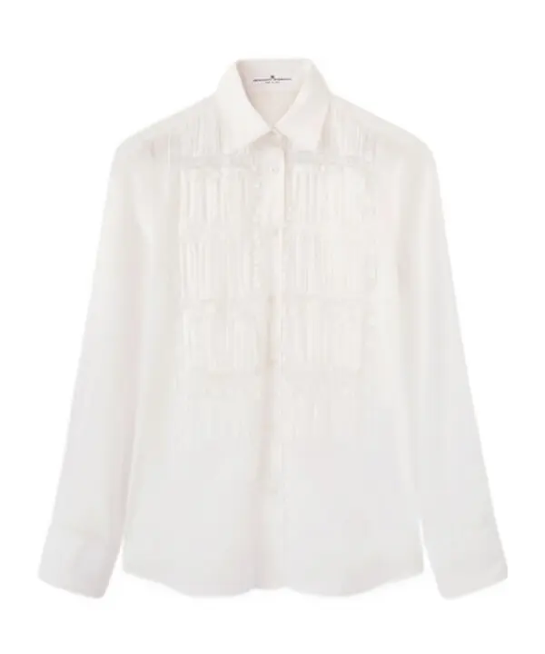 Ermanno Scervino Lace Detailed Button-up Shirt - No