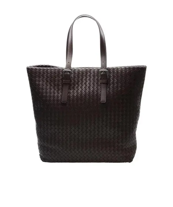Bottega Veneta Knitted Handbag - Brown