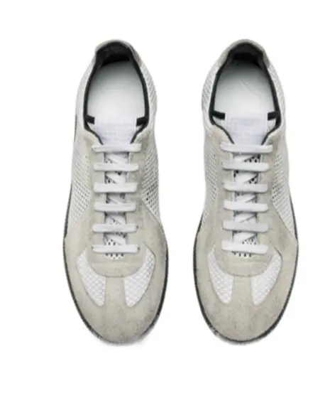MAISON MARGIELA Replica Mesh Low-top Sneakers - White/grey
